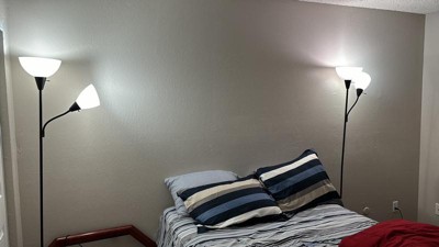 Torchiere With Task Light Floor Lamp - Room Essentials™ : Target
