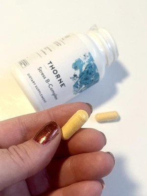 Thorne Stress B-complex - Vitamins B2, B6, B12, And Folate In Highly ...