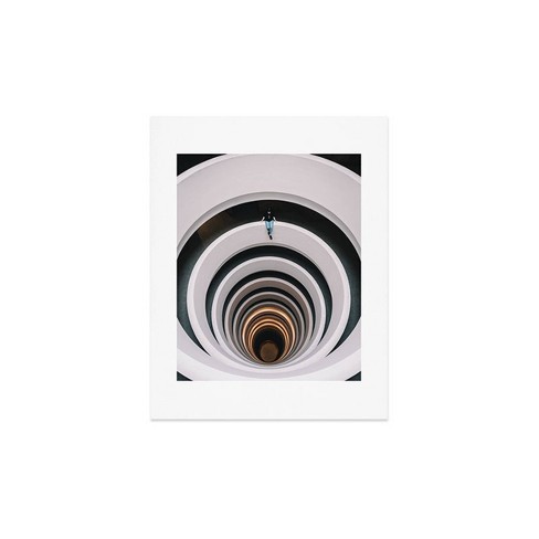 Deny Designs 11"x14" Tristan Zhou Loop Unframed Art Print: Matte Finish, Digital Abstract ...