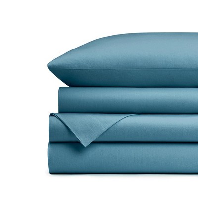 Flannel Sheet Set, Aegean Teal, Twin Xl - Standard Textile Home : Target