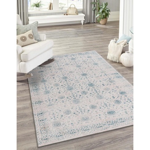 Unique Loom 5' 0 X 8' 0 Florence Timeless Ivory Rectangle Area Rug : Target