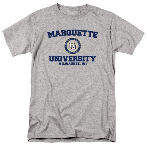 Marquette University Official Circle Logo Adult T-shirt, Athletic ...