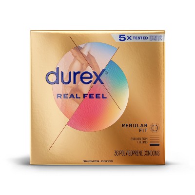 Durex Real Feel Value Pack - 36ct : Target