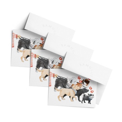 Love/friendship Greeting Card Pack (3ct) "heart Card" By Ramus & Co ...