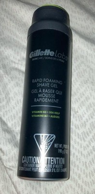 Gillette Labs Rapid Foaming Shave Gel - Fresh Scent - 7oz : Target