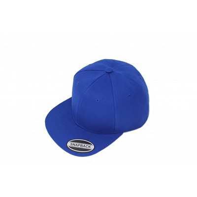 6 Pack Snapback Cap Hats Flat Brim Adjustable Blue : Target