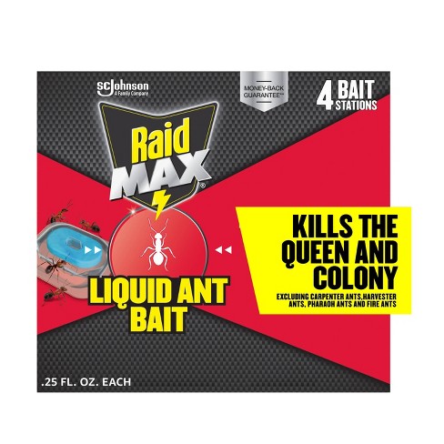 Raid Max Liquid Ant Baits - 4ct : Target