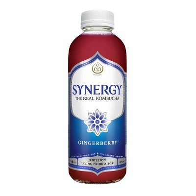 Synergy The Real Kombucha, Gingerade – 16 fl oz : Target