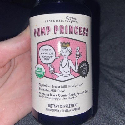 Legendairy Milk Pump Princess Vegan Lactation Supplement - 60ct : Target