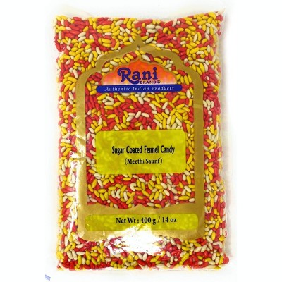 Sugar Coated Fennel Candy - 14oz (400g) - Rani Brand Authentic Indian ...