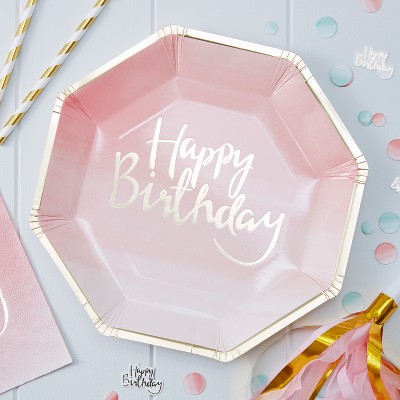 Disposable Plates : Pink Party Supplies : Target