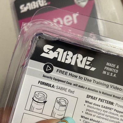 Sabre Pepper Spray Pink : Target