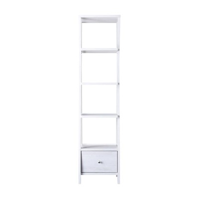 Ketano Metal 4-shelf Bookcase In Chrome - Furniture Of America : Target