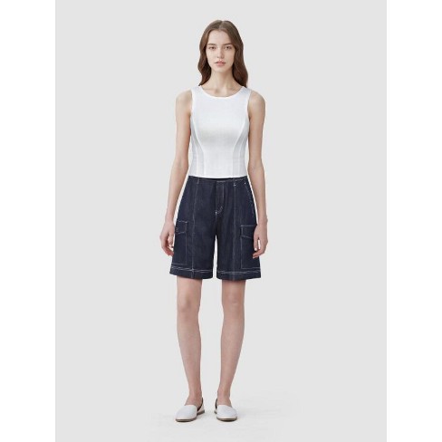 Women's Corset Tank - Wild Fable™ Small White : Target