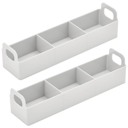 Mdesign Kitchen Plastic Storage Station Tea Caddy Holder : Target