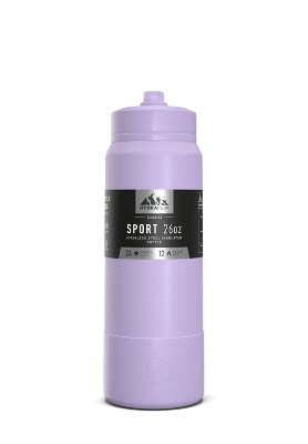 Hydrapeak 26oz Insulated Water Bottle With Straw Lid Matching Color Cap ...