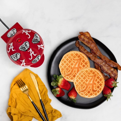 Uncanny Brands Alabama Crimson Tide Mini Waffle Maker : Target