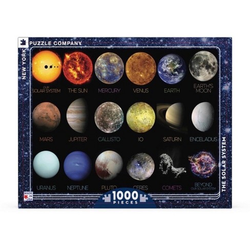 New York Puzzle Company The Solar System 1000 Piece Puzzle : Target