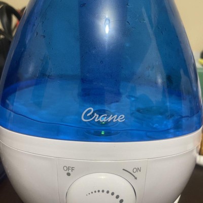 Crane Drop Ultrasonic Cool Mist Humidifier - 1 Gallon : Target