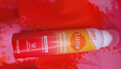 Lume Whole Body Women's Aluminum Free Invisible Spray Deodorant - Clean ...