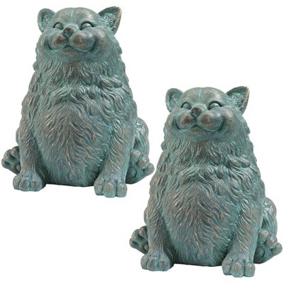 Design Toscano Phat Cat Statue: Set Of Two : Target