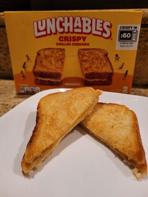Lunchables Cheese Frozen Grilled Cheesies - 2ct/5.71oz : Target