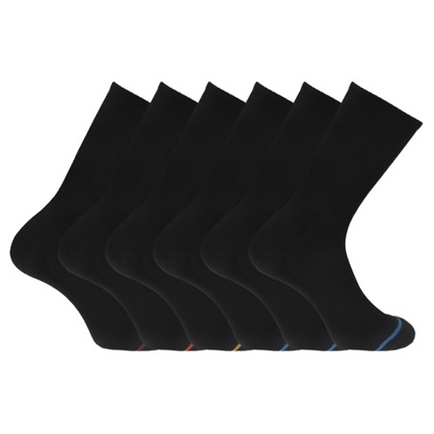Dockers Men's Socks & Hosiery - 6-pack Cushioned Athletic & Dress Crew ...