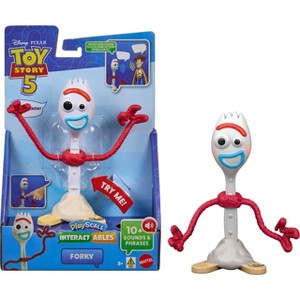 Disney and Pixar Toy Story 5 Interactables Forky 7" Figure Movie ...