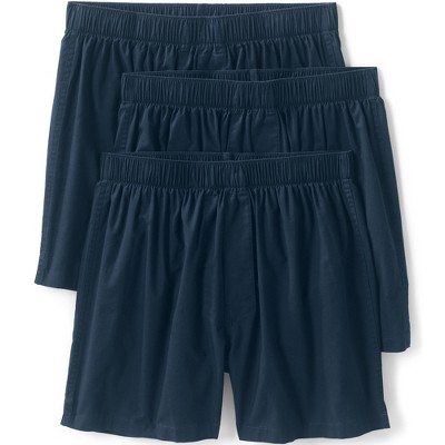 Lands' End Men's Poplin Boxers (3-pack) : Target
