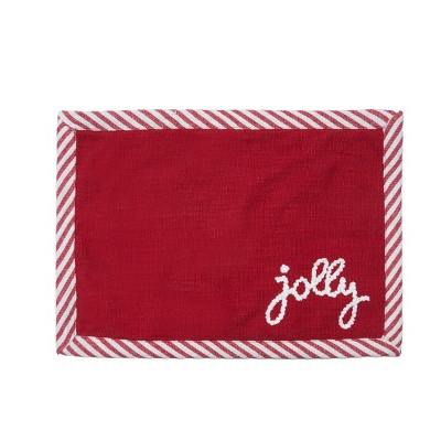 C&f Home Poinsettia Berries Placemat Set Of 6 : Target