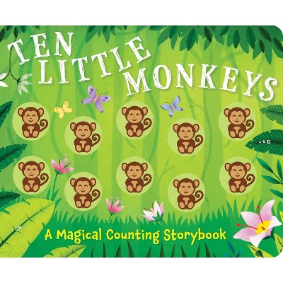 Ten Little Monkeys - By Amanda Sobotka (board Book) : Target