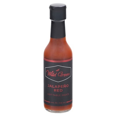 Wild Green Hot Sauce Jalapeno Red - Case Of 12 - 5 Fl Oz : Target