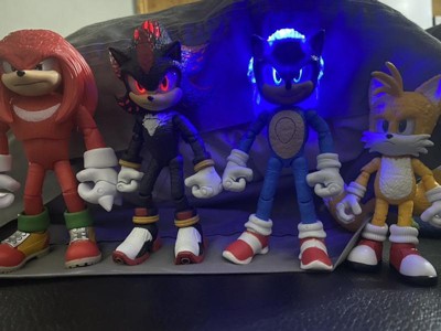 Sonic The Hedgehog 3 5" Action Figure Set - 4pk: Superheroes & Comics ...