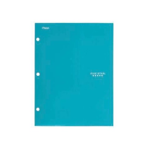 Mead Five Star 4 Pocket Solid Paper Folder (colors May Vary) : Target
