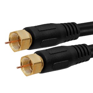 Cmple - Digital Coaxial Cable F-Type Male RG6 Coax Digital Audio Video ...
