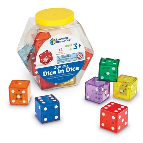 Learning Resources Jumbo Dice In Dice : Target