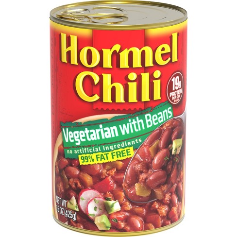 Hormel 99% Fat Free Vegetarian With Beans Chili - 15oz : Target