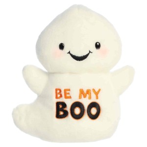 Aurora Medium Be My Boo Ghost Halloween Spooky Stuffed Animal White 9.5 ...