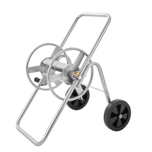 VEVOR Water Hose Reel Cart, 175/230 ft High-Pressure Garden Hose Cart ...