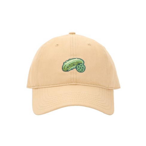 Pickleball Embroidered Pickle & Ball Tan Dad Hat : Target