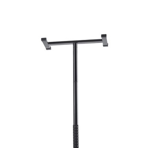 VEVOR Floor-to-Ceiling Transfer Pole, Tension Mounted Bathroom Grab Bar ...