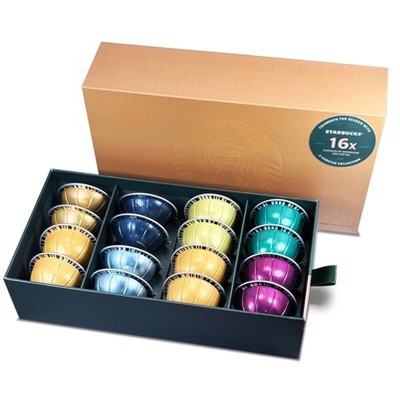 Nespresso Assorted Flavors Coffee Pods Gift Set - 6.06oz/16pc : Target