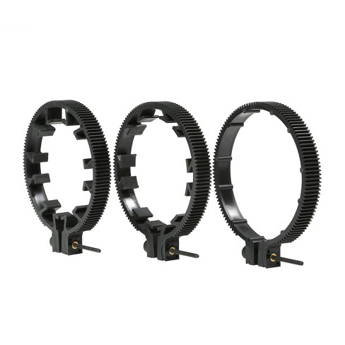 Movo Fr3 Adjustable 3-piece Follow Focus Ring Gear Set - Includes 65mm ...