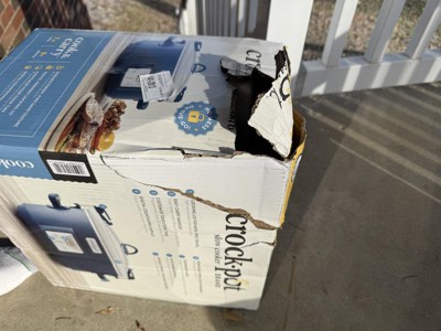 Crock-pot 7qt Cook & Carry One Touch Programmable Slow Cooker Poseidon ...