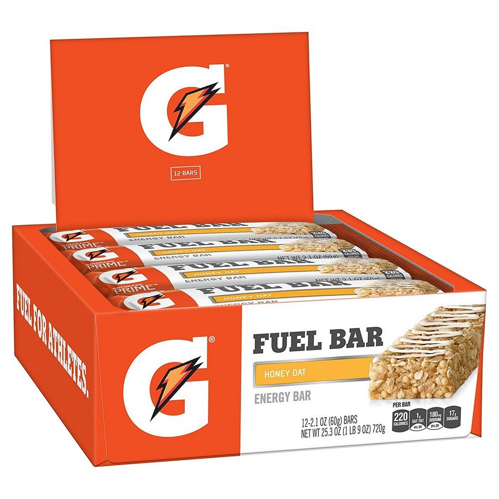 UPC 052000010213 - 12 Count Gatorade Nutrition Bars | upcitemdb.com
