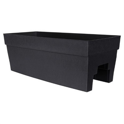 Veradek Pure Series Railing 36" Plastic Planter - Espresso : Target