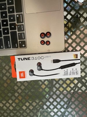 Jbl Tune 310c Wired In-ear Headphones - Black : Target