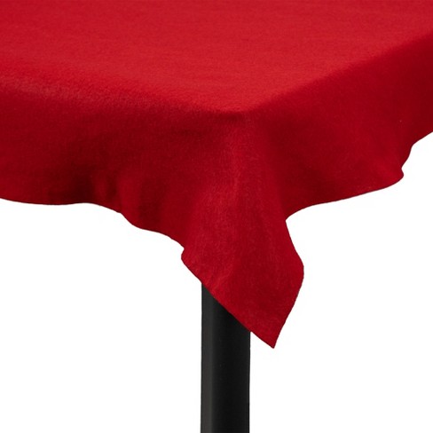 Northlight 35.5" X 94.5" Red Rectangular Table Drape : Target