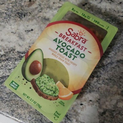 Sabra Avocado Toast - 2.7oz : Target