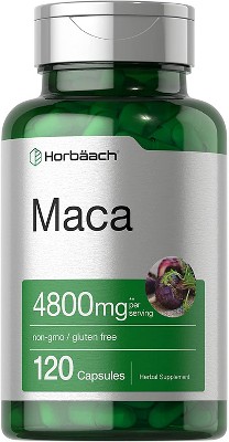 Horbaach Maca Root 4800 Mg | 120 Capsules : Target